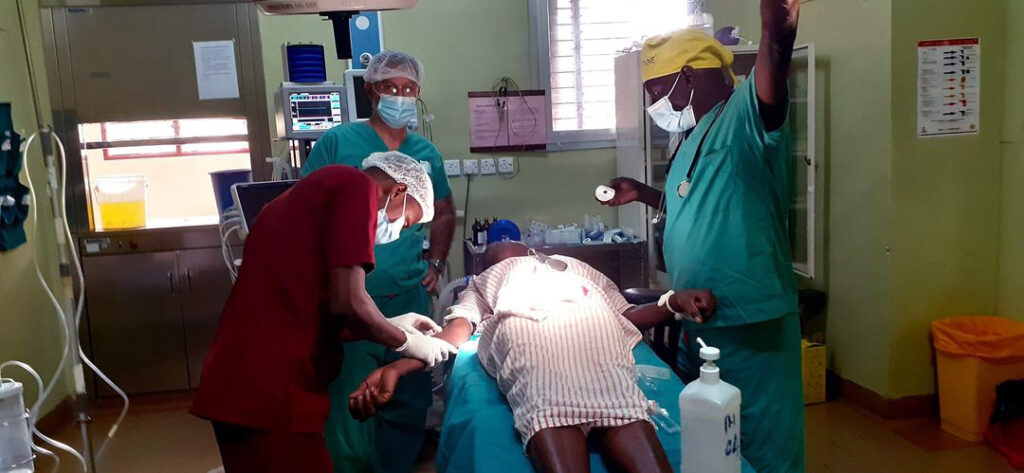 Dr. Marco De Feo begins his research on cancer at Lacor Hospital – St ...