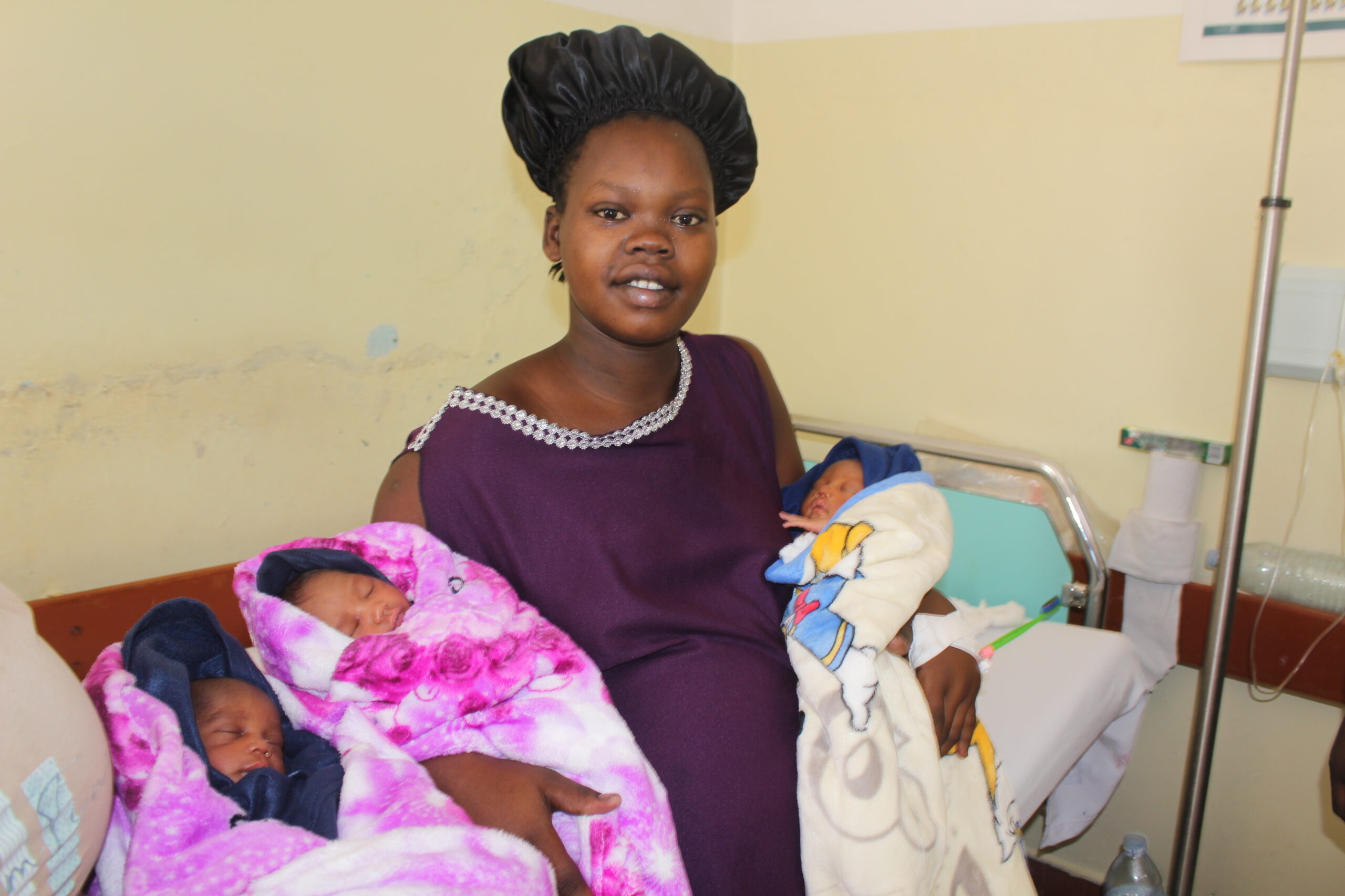 Three little Miracles: A mother’s strength carrying Triplets – St. Mary ...